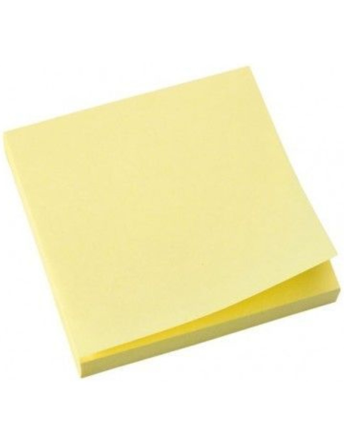 NOTAS ADHESIVAS 75X75 AMARILLAS 100 hojas